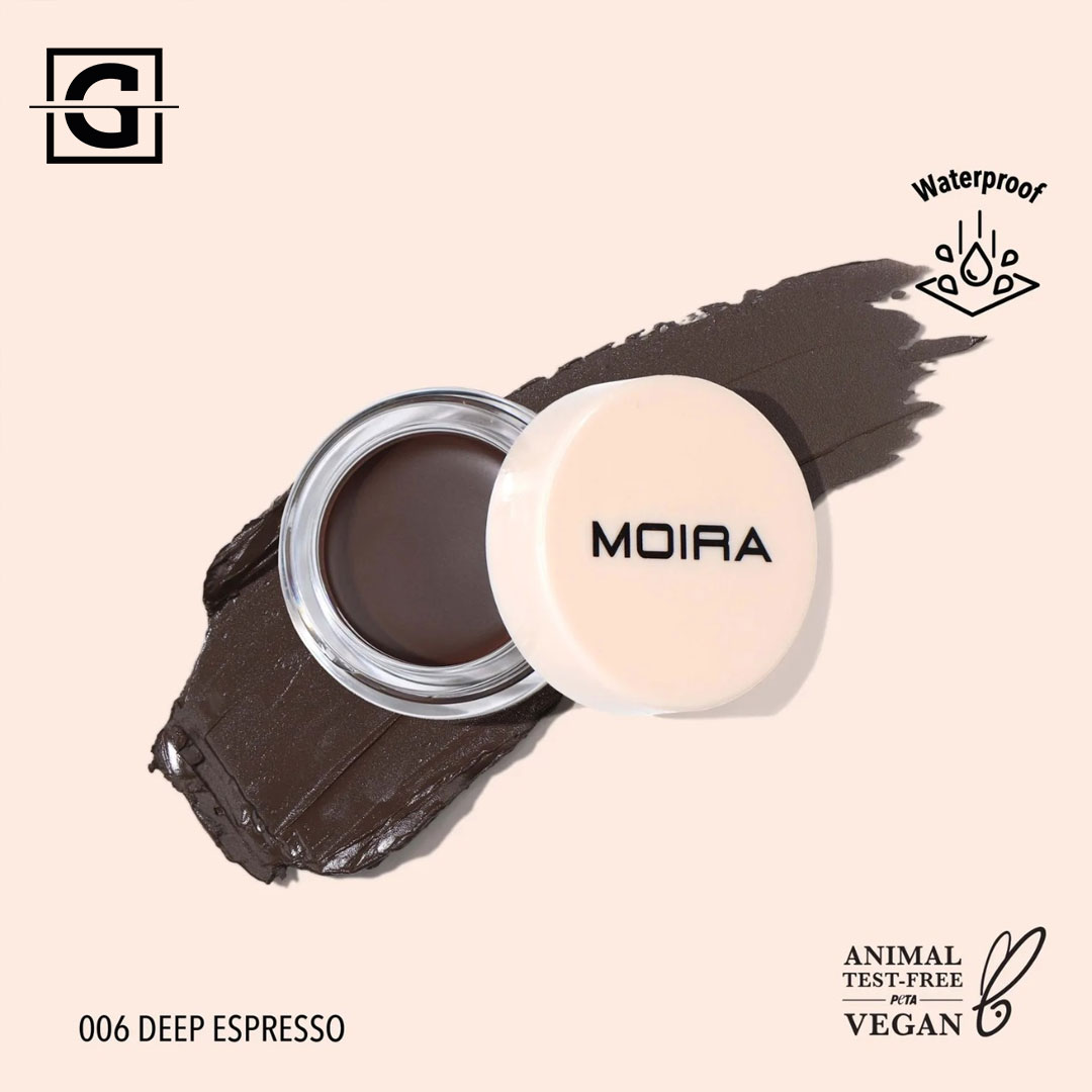 MOIRA POMADA PARA CEJAS DEFINE Y MOLDEA 006 DEEP ESPRESSO | Glamora Mx