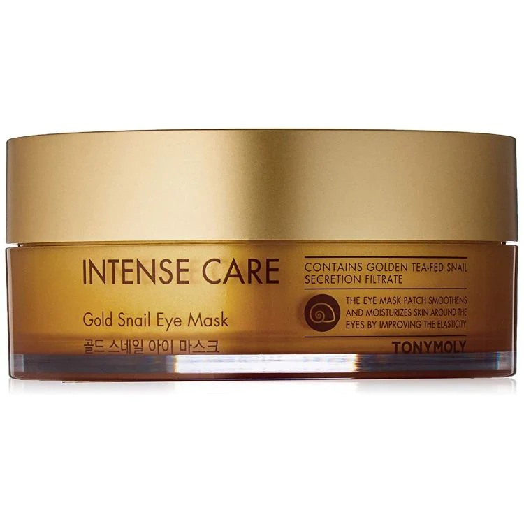 TONYMOLY PARCHES DE OJOS INTENSE CARE GOLD SNAIL EYE MASK | Glamora Mx