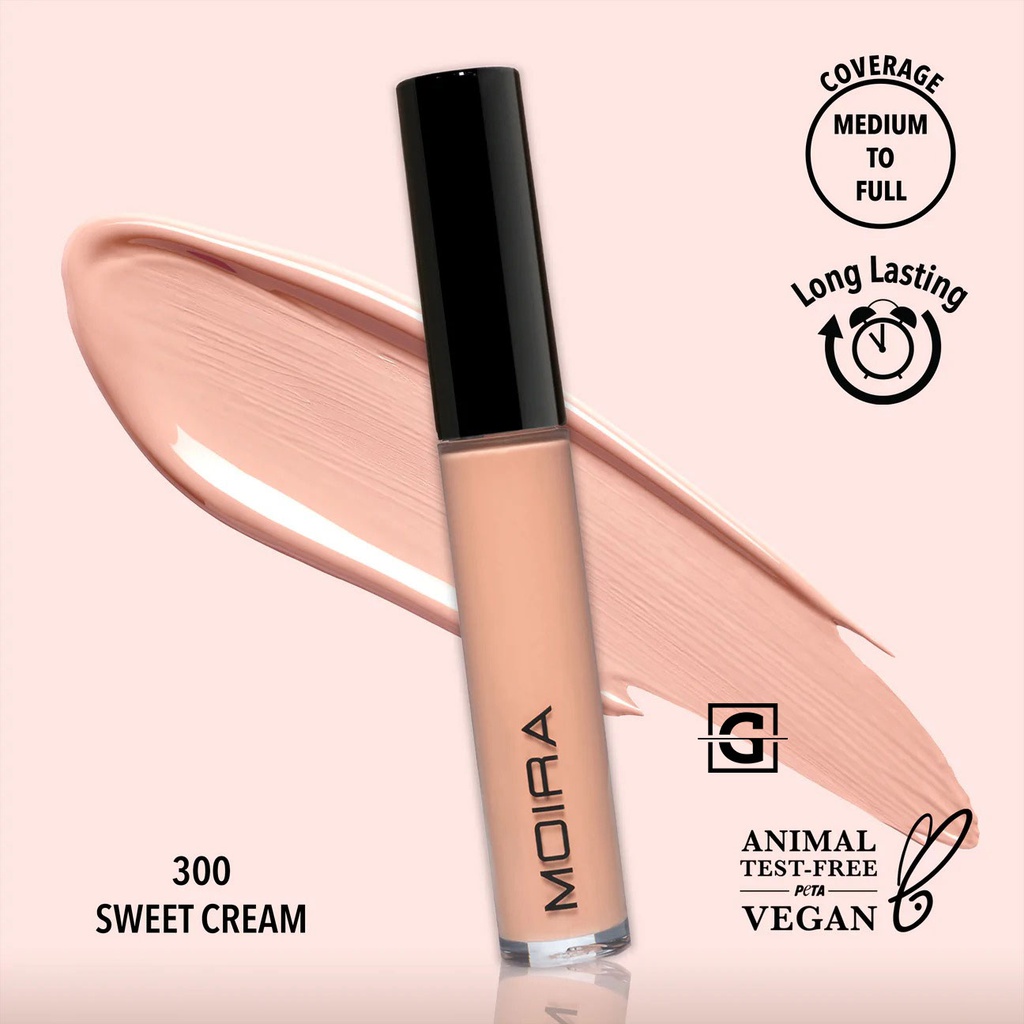 MOIRA CORRECTOR CREMOSO LAVISH 300 SWEET CREAM | Glamora Mx