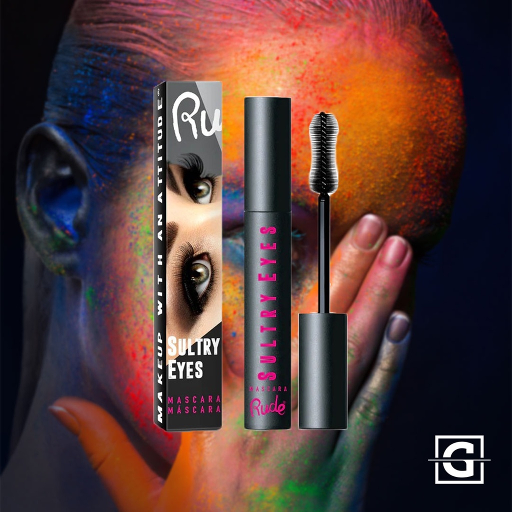 RUDE COSMETICS MASCARA DE PESTAÑAS SULTRY EYES | Glamora Mx