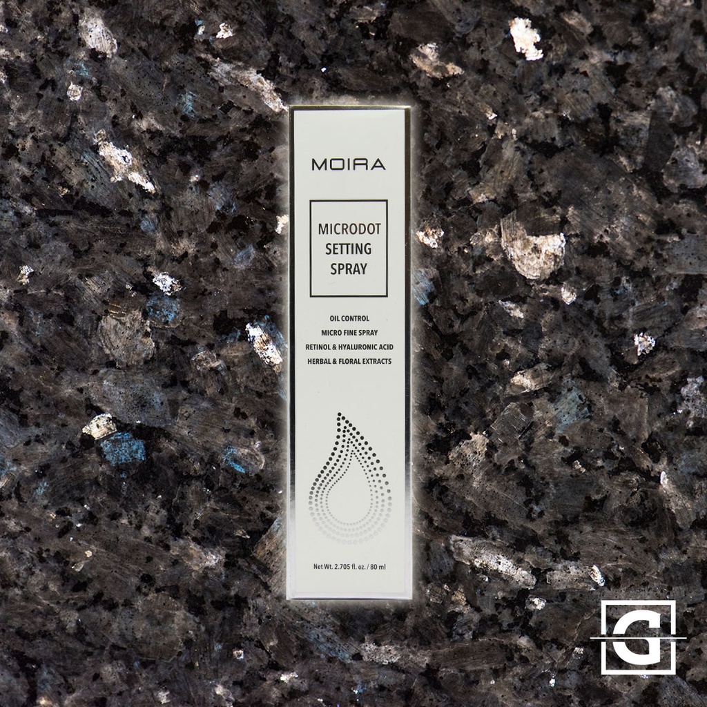 MOIRA FIJADOR DE MAQUILLAJE MICRODOT SETTING SPRAY | Glamora Mx